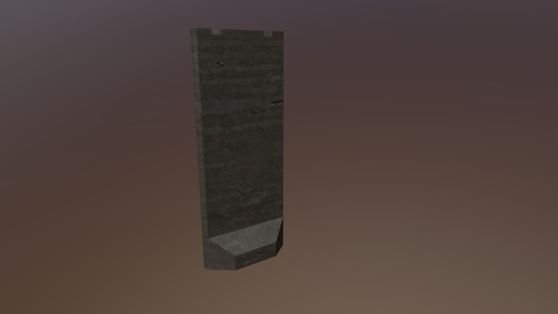 T Wall Big Section [Low Poly] - Download Free 3D model by endbored ...