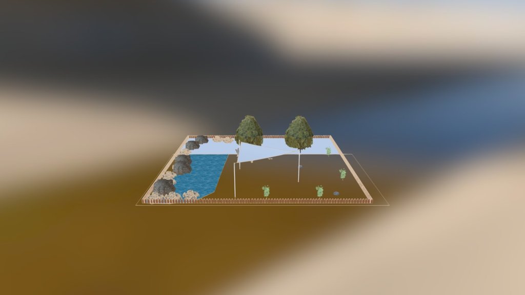 Elephant Enclosure - 3D model by Abbotsleigh [3069ef1] - Sketchfab