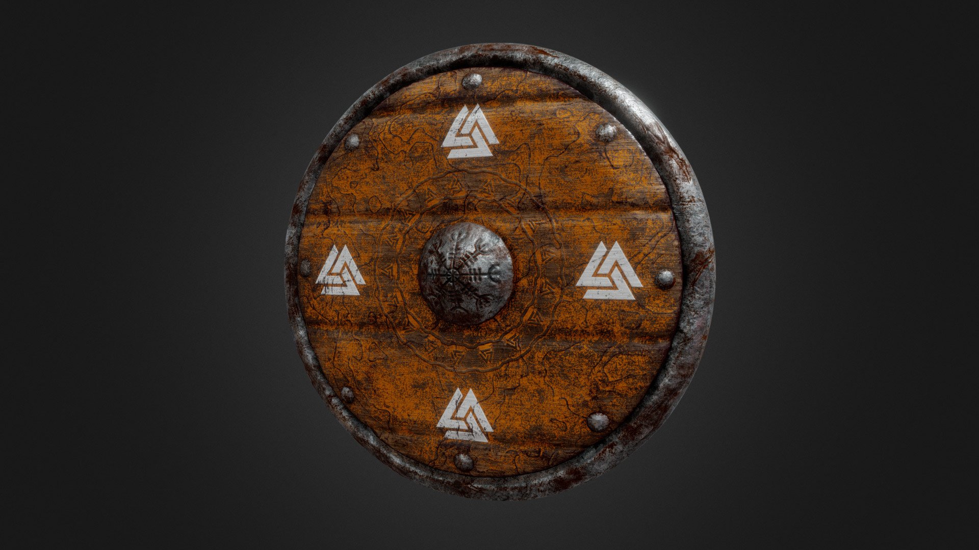 Norse Shield - 3D model by HWolfen [306b760] - Sketchfab