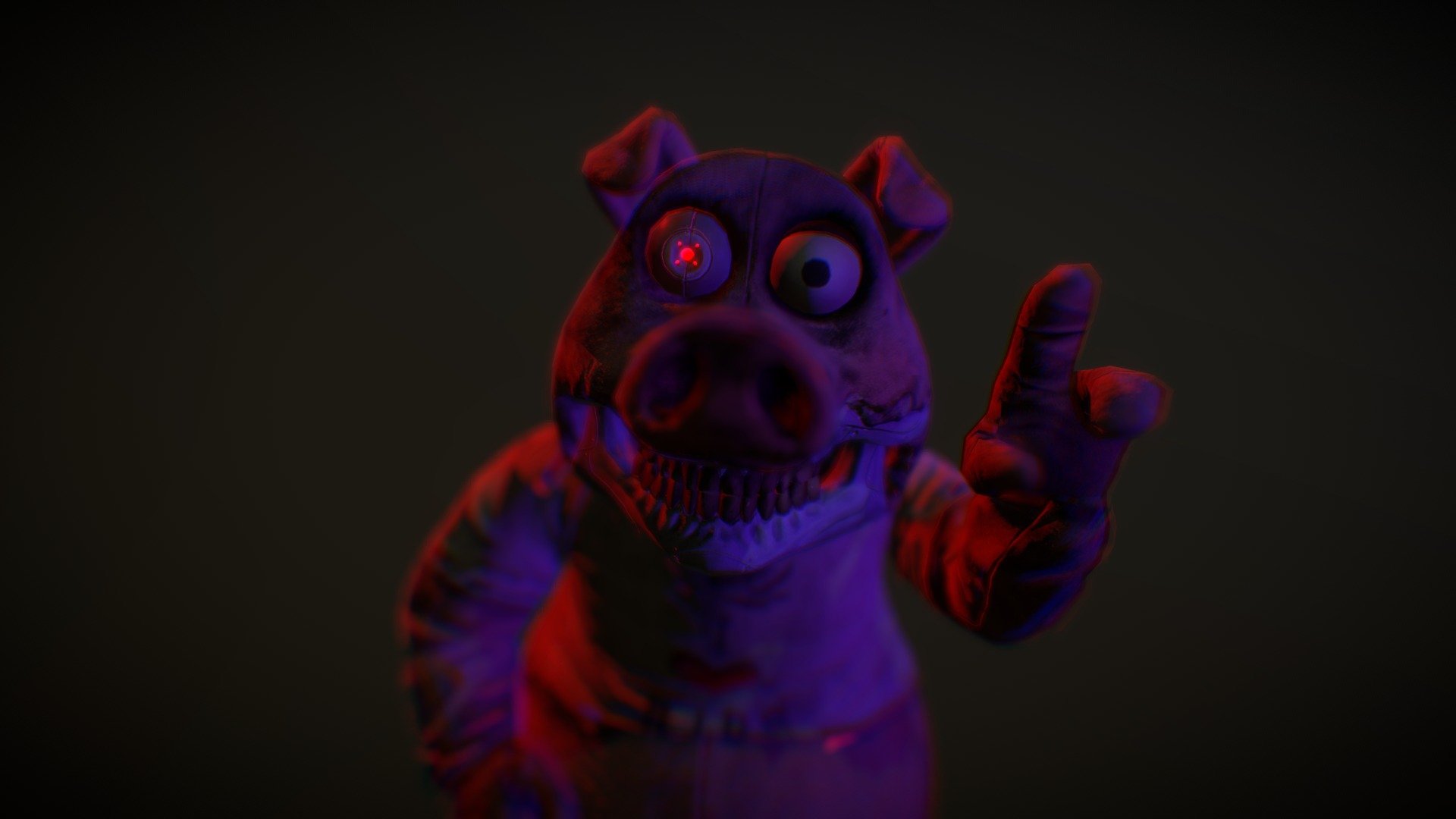 Hangry Frenzy - Download Free 3D model by NO DONT EAT ME CASEOH (Ferris ...
