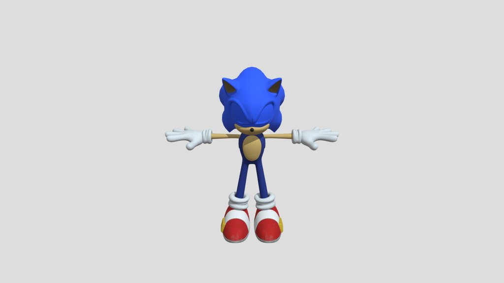 Sonic - A 3D model collection by Aeonx (@cyanidecipher) - Sketchfab