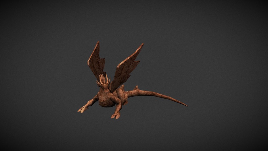 Rock Dragon - 3D model by drawsgood [306e478] - Sketchfab