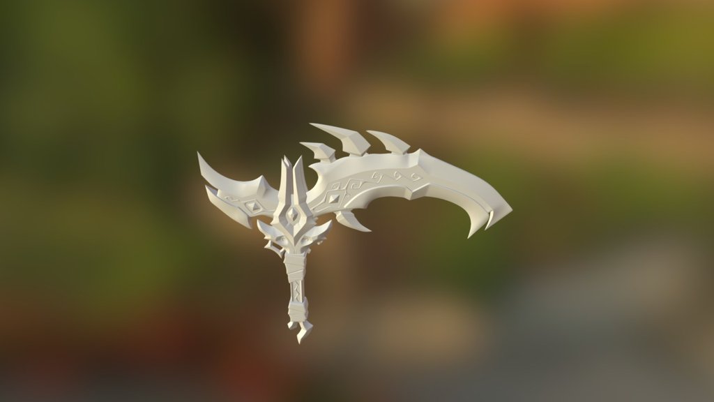 Sickle_Shaded - 3D model by hedda.kverndalen [3070134] - Sketchfab