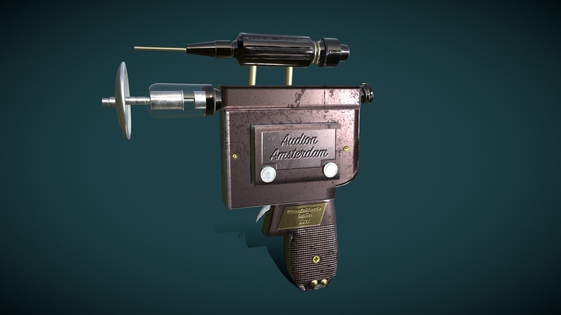 Ray Gun - 3D model by TiffanyOtero [3071816] - Sketchfab