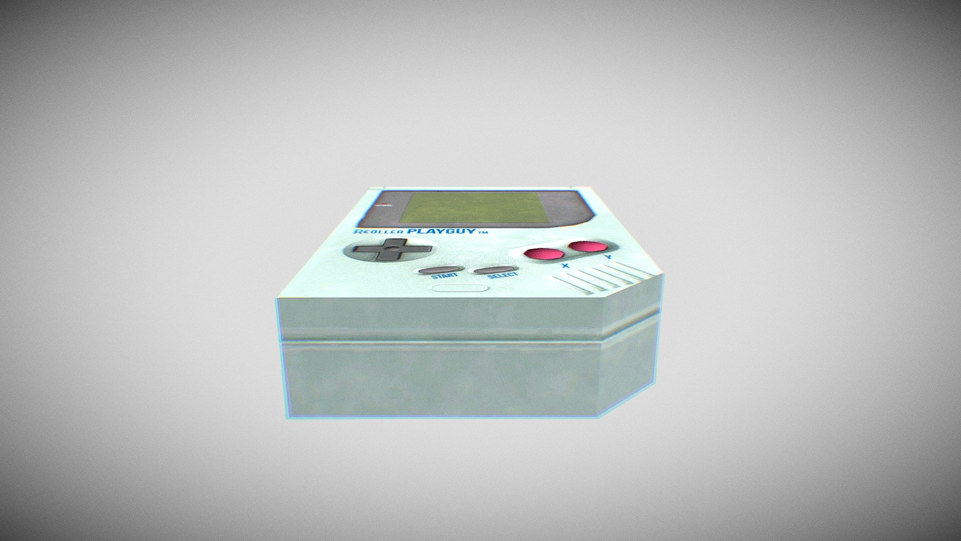 Low-poly Portable Game Console - 3D model by Reoller001 [3071e63 ...