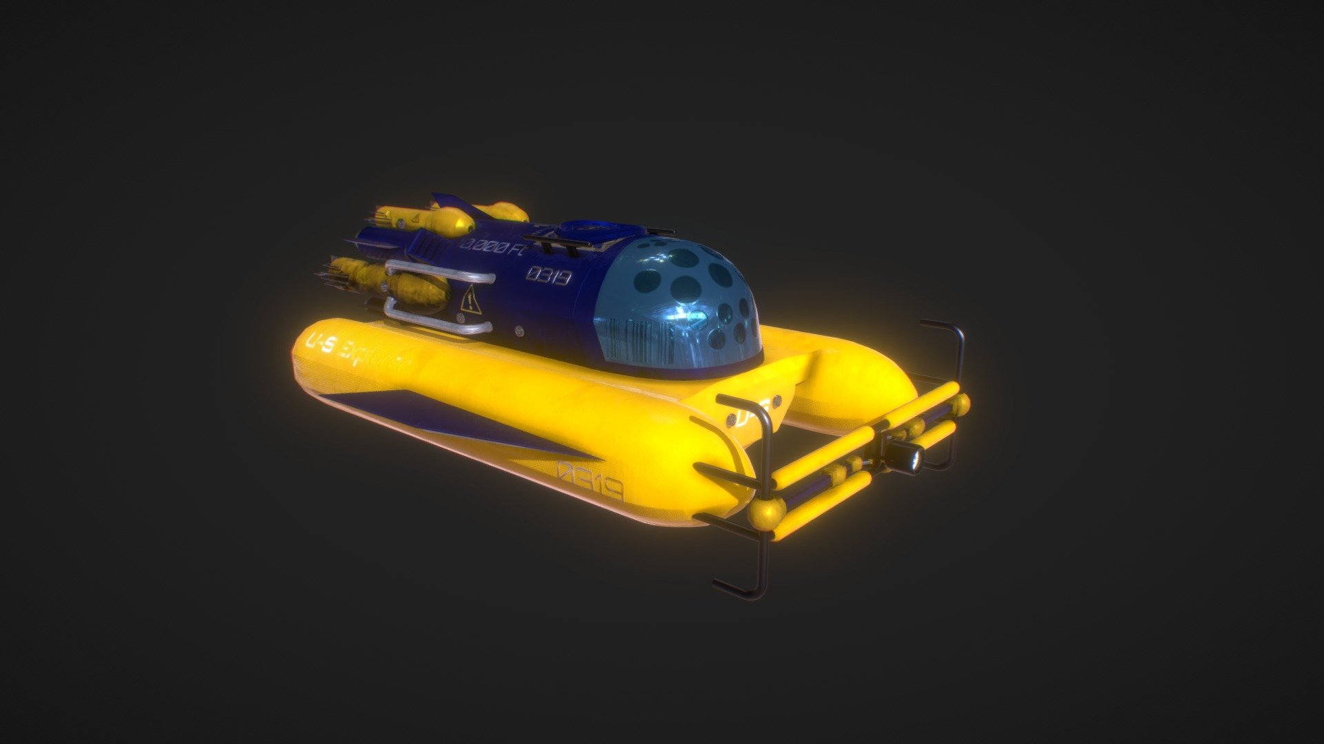 Submersible Asset - 3D model by Harsher Saran (@Hashi19) [3072096 ...
