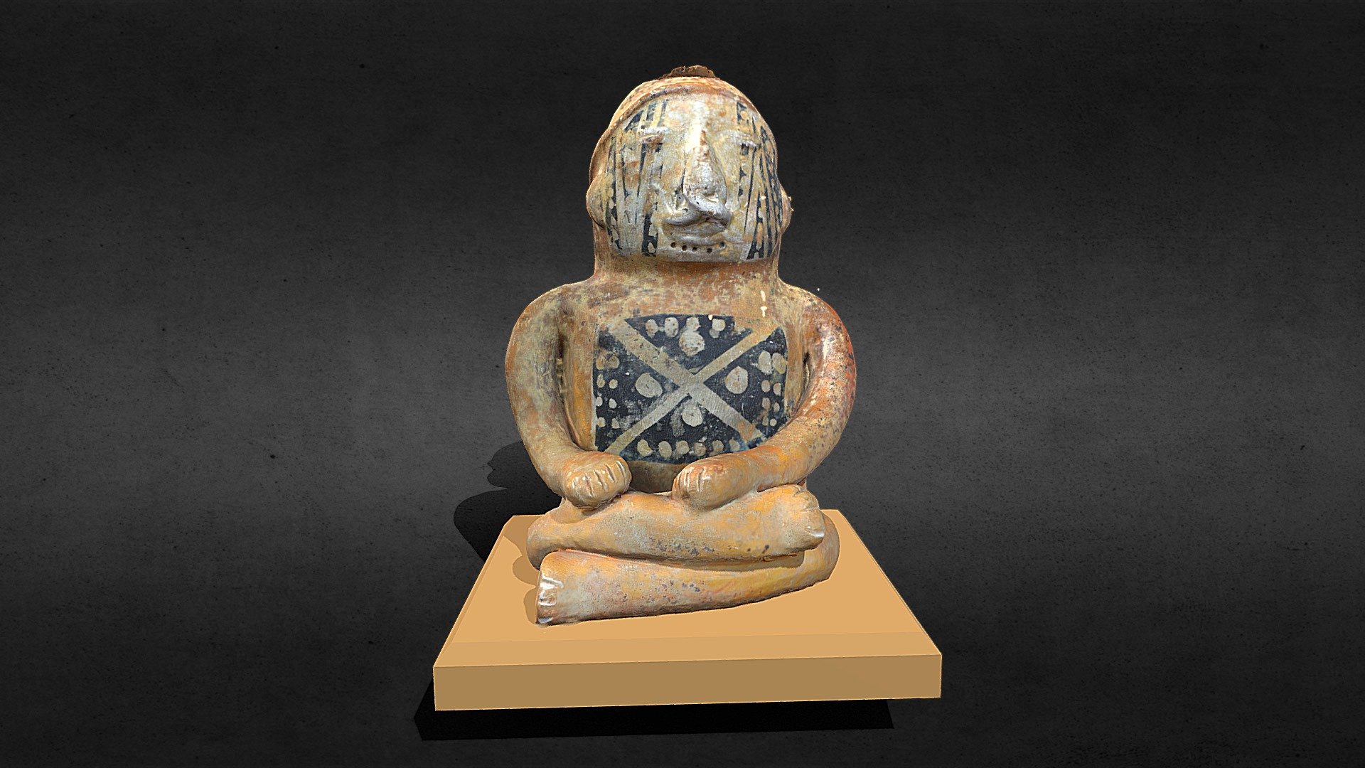 INDIO SENTADO - Download Free 3D model by fotoluis [3072851] - Sketchfab