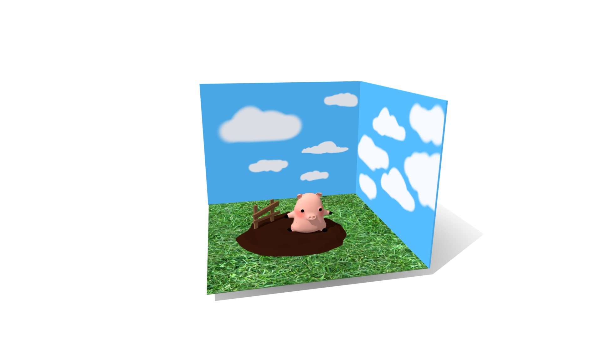 Piggy - Download Free 3D model by marimarusky [3072c66] - Sketchfab