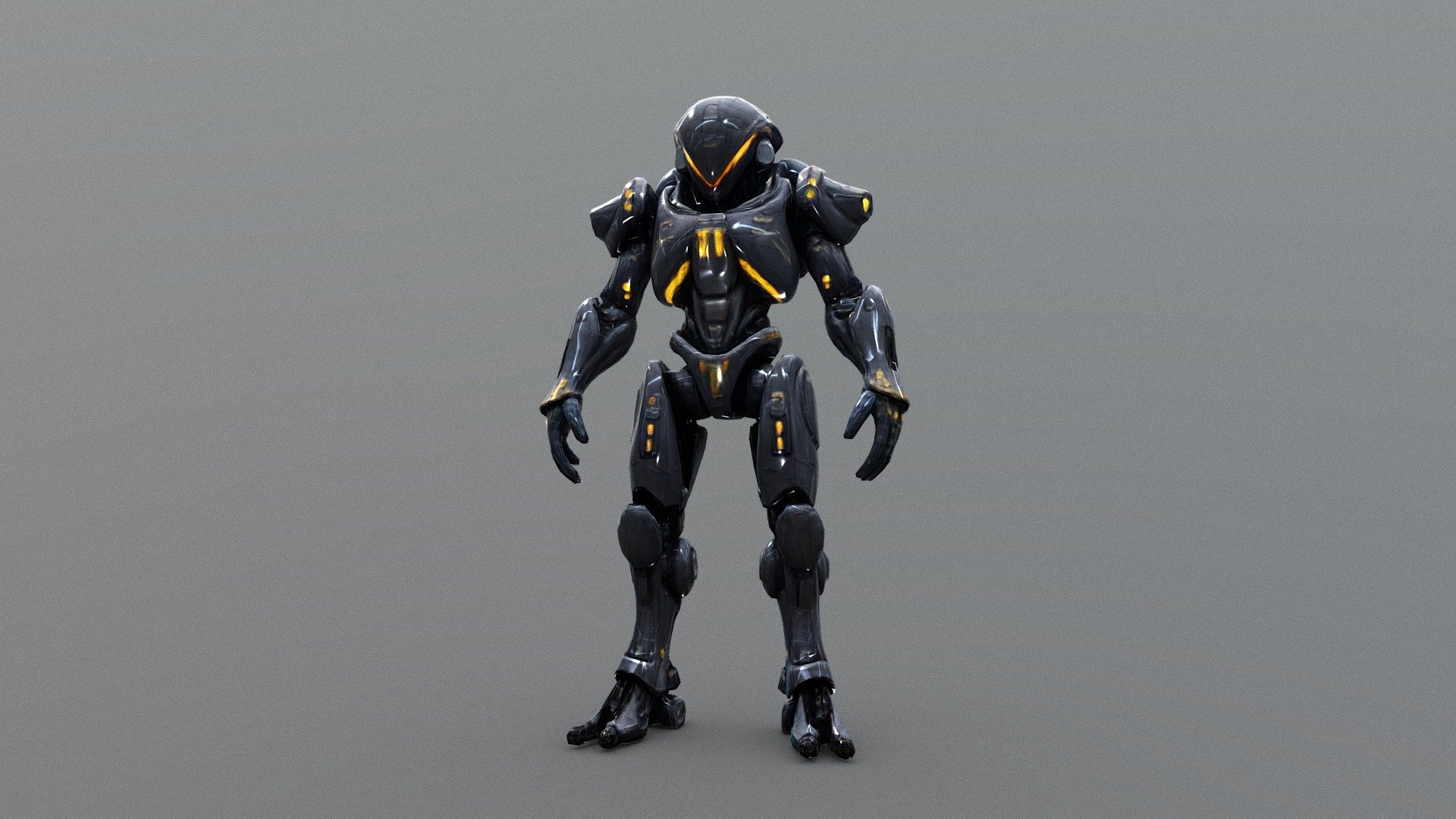 Alien Robot - 3D model by VertaScan [3074412] - Sketchfab
