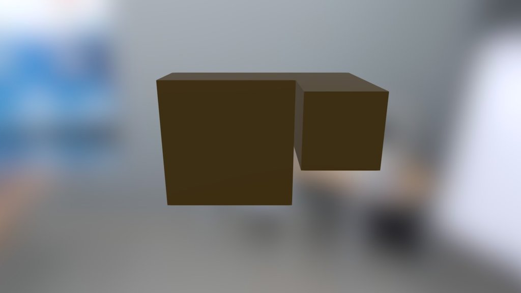 Brown Piece - 3D model by Matthew (@mweiner7) [3076d0e] - Sketchfab