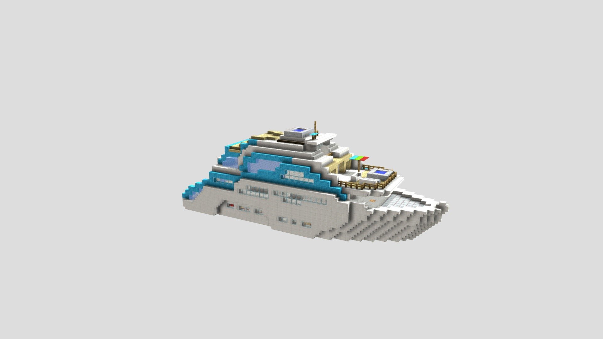small-yacht - Download Free 3D model by madexc [3077db6] - Sketchfab
