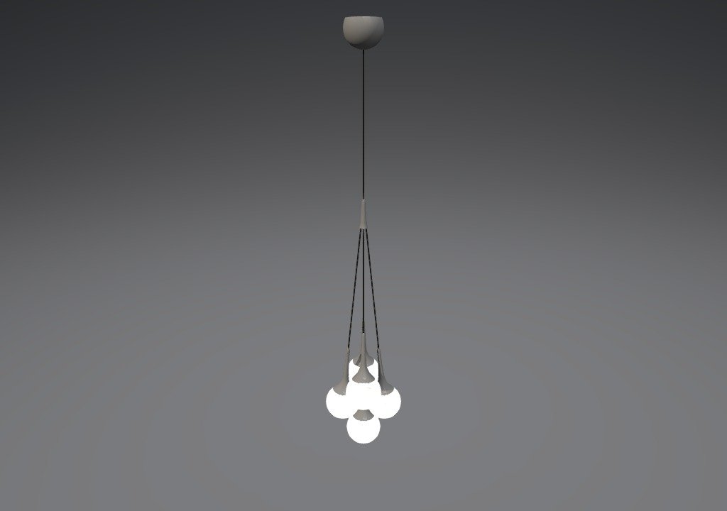 MoonLight Ceiling - 3D model by Federico Cavazza (@cavazza) [3079a35 ...
