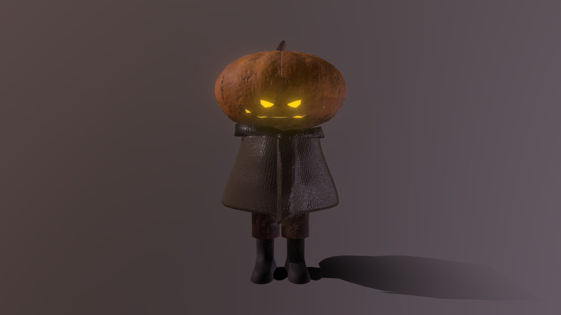 Pumpkin Head - 3D model by JessicaMorrow [3079b21] - Sketchfab