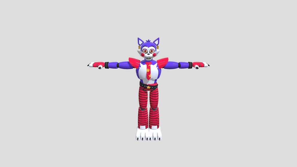Fnaf Models - A 3D model collection by IndominusRex663 - Sketchfab