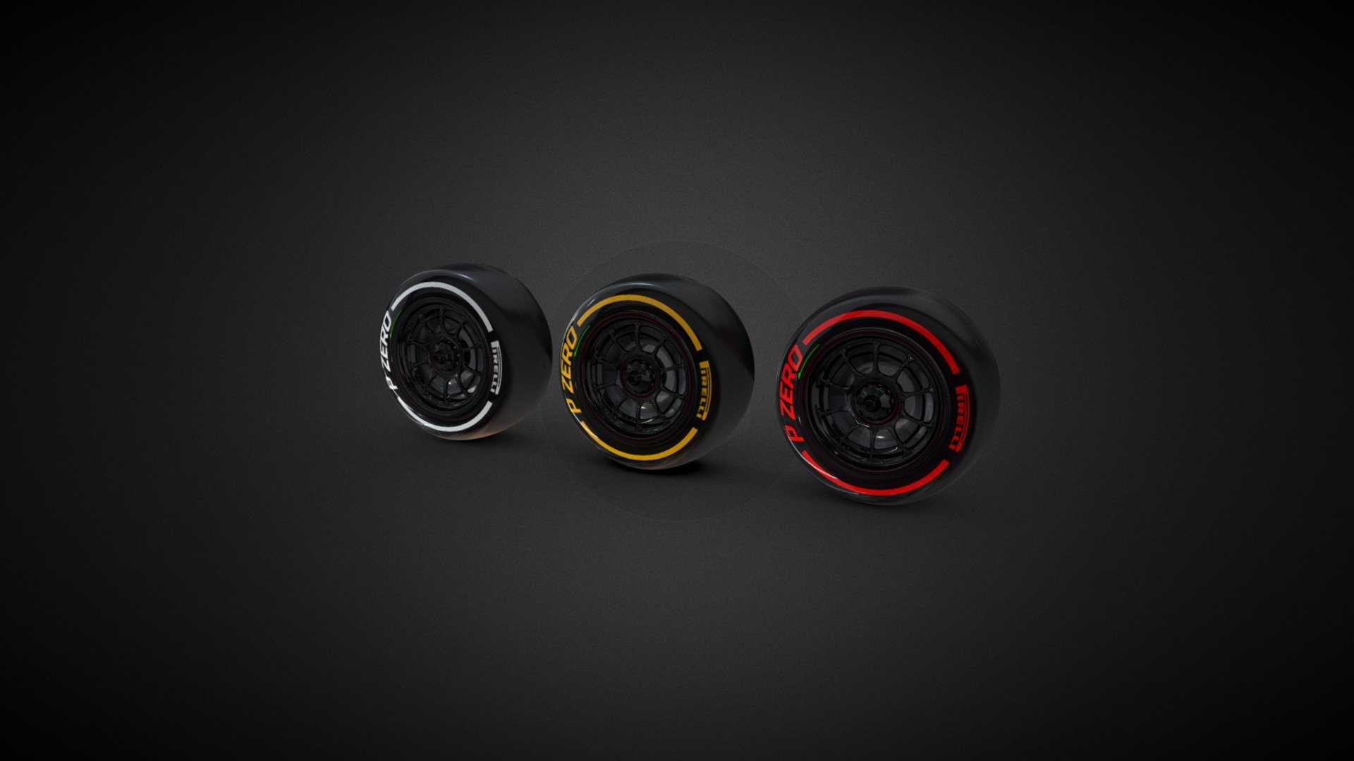 F1 TYRES PACK 2022 - HARD - MEDIUM - SOFT - Download Free 3D model by ...