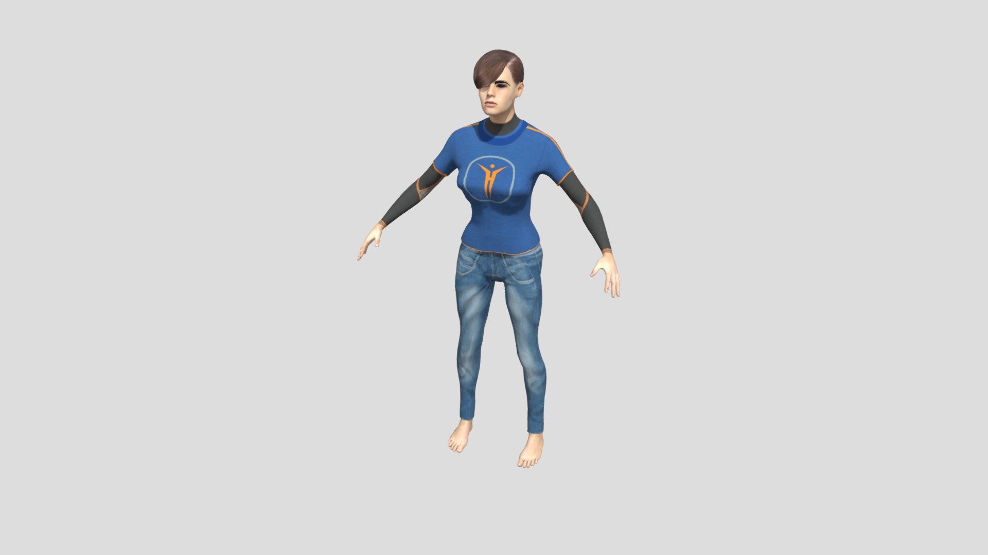 Nilam Female Charactor - Download Free 3D model by Vaibhav207 [307a965 ...