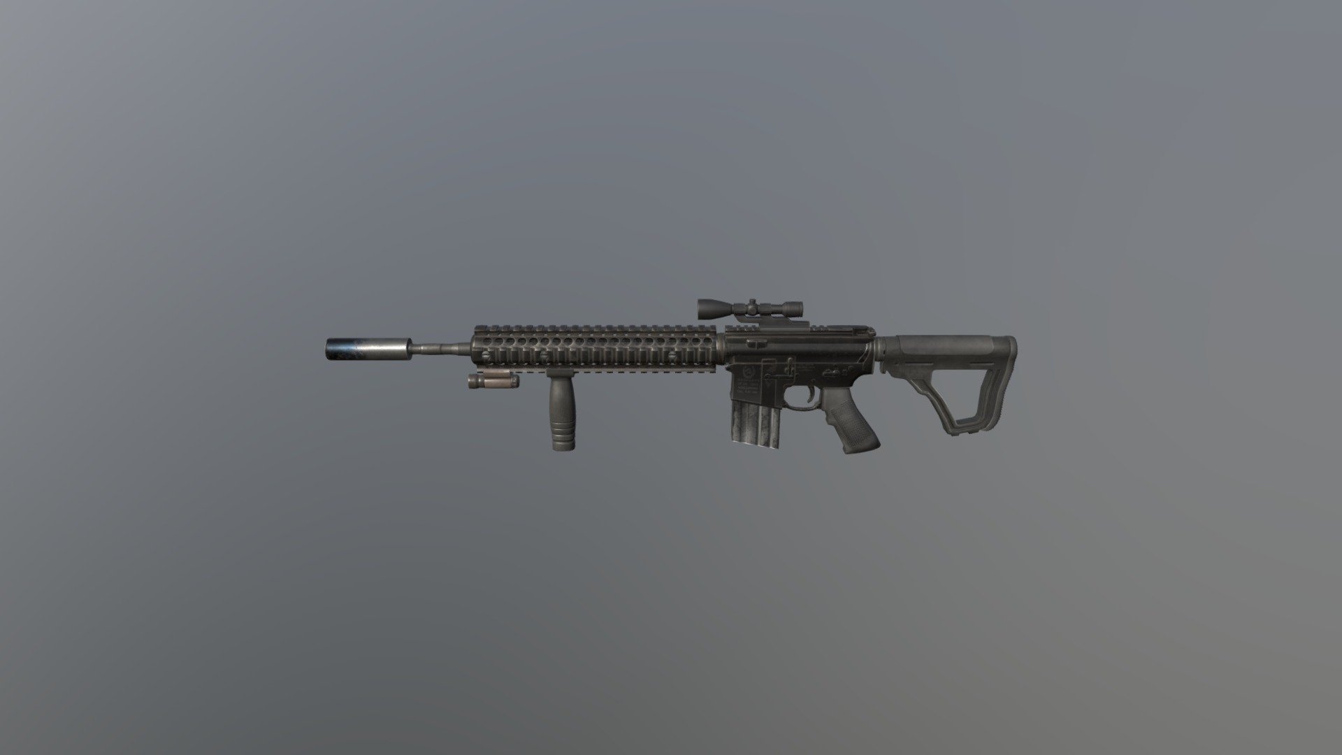 M4A1 - 3D model by LILITH_ICE (@zhakianphantom) [307cd7d] - Sketchfab