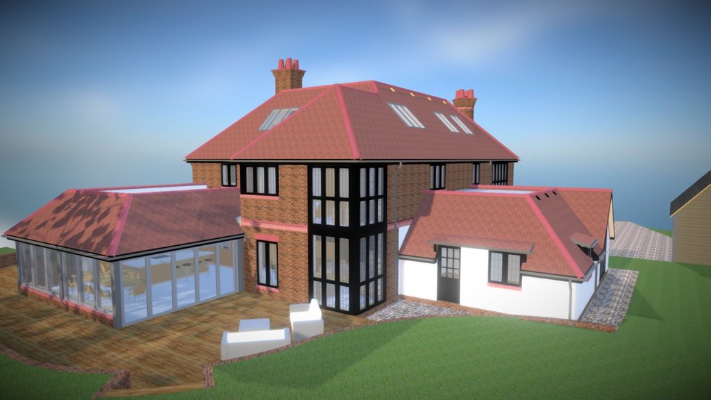 test building model - 3D model by chris_4354 [307cf36] - Sketchfab