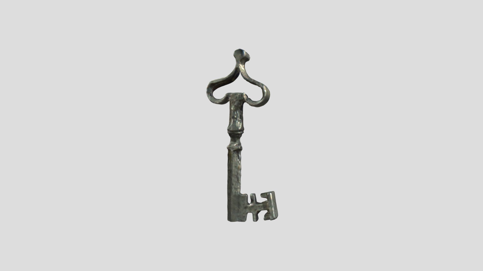 Tudor key - 3D model by Aberdeen City Libraries (@AberdeenCityLibraries ...