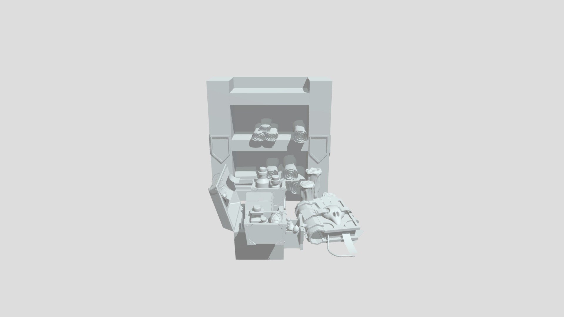 Witch_Box - 3D model by Atemu225 [307d5ab] - Sketchfab