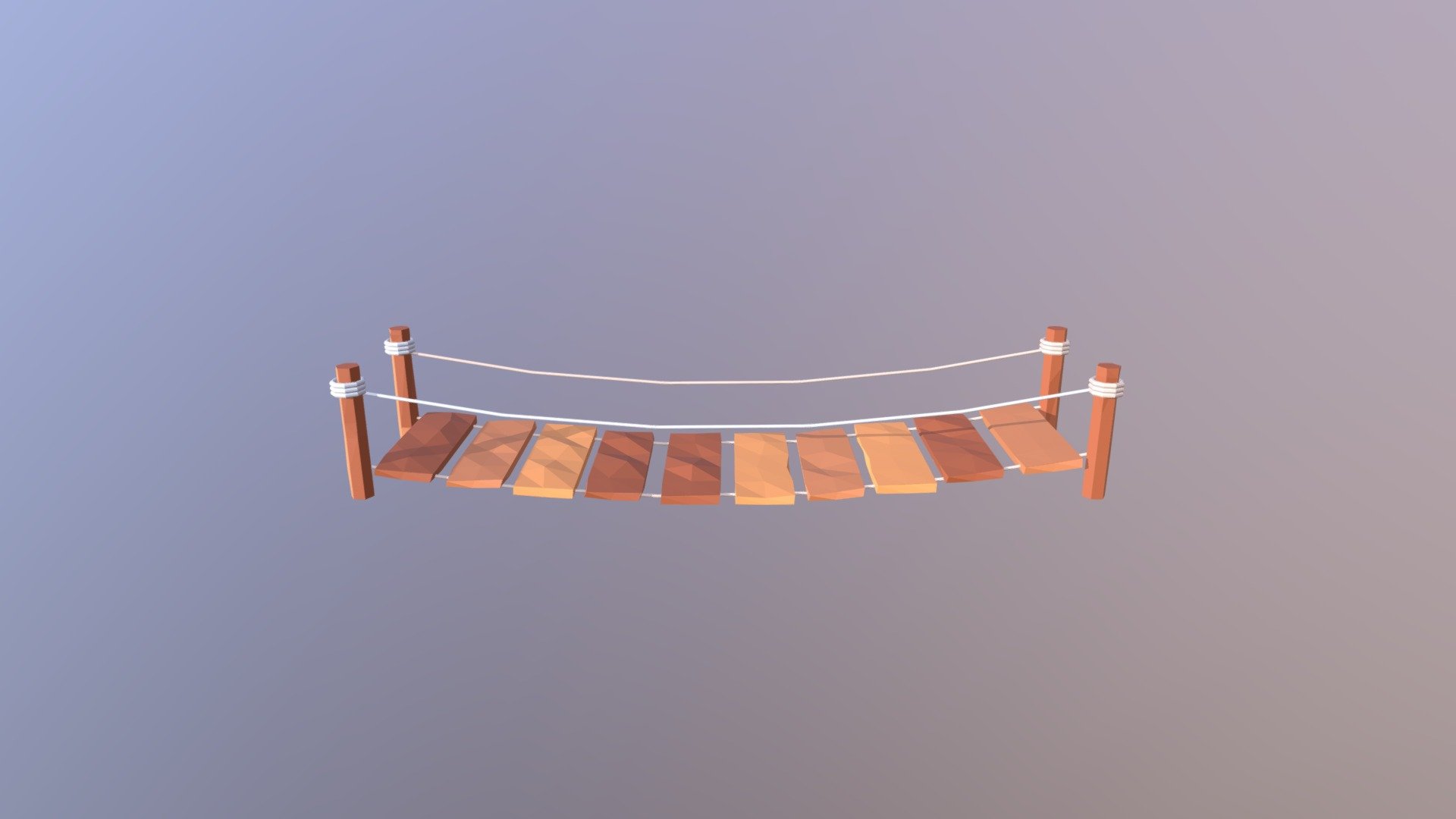Bridge Low Poly - 3D model by MalseMel [307ebc7] - Sketchfab