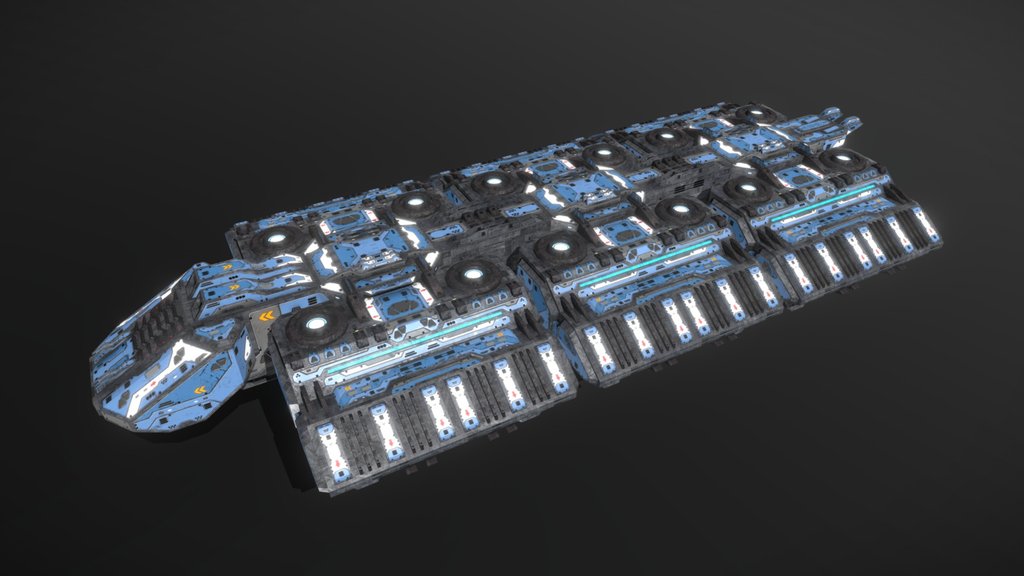 Scifi Civilian Ships - A 3D model collection by MSGDI - Sketchfab
