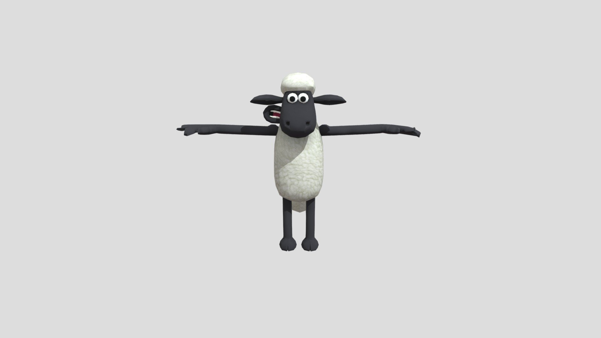 Shaun The Sheep - Download Free 3D model by 3D by Renato👽 (@3dbyrenato ...