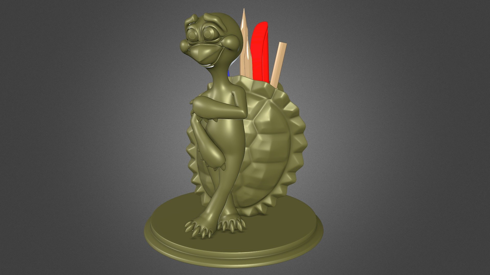 Turtle 3D print model - Buy Royalty Free 3D model by takoyto [3080ad8 ...