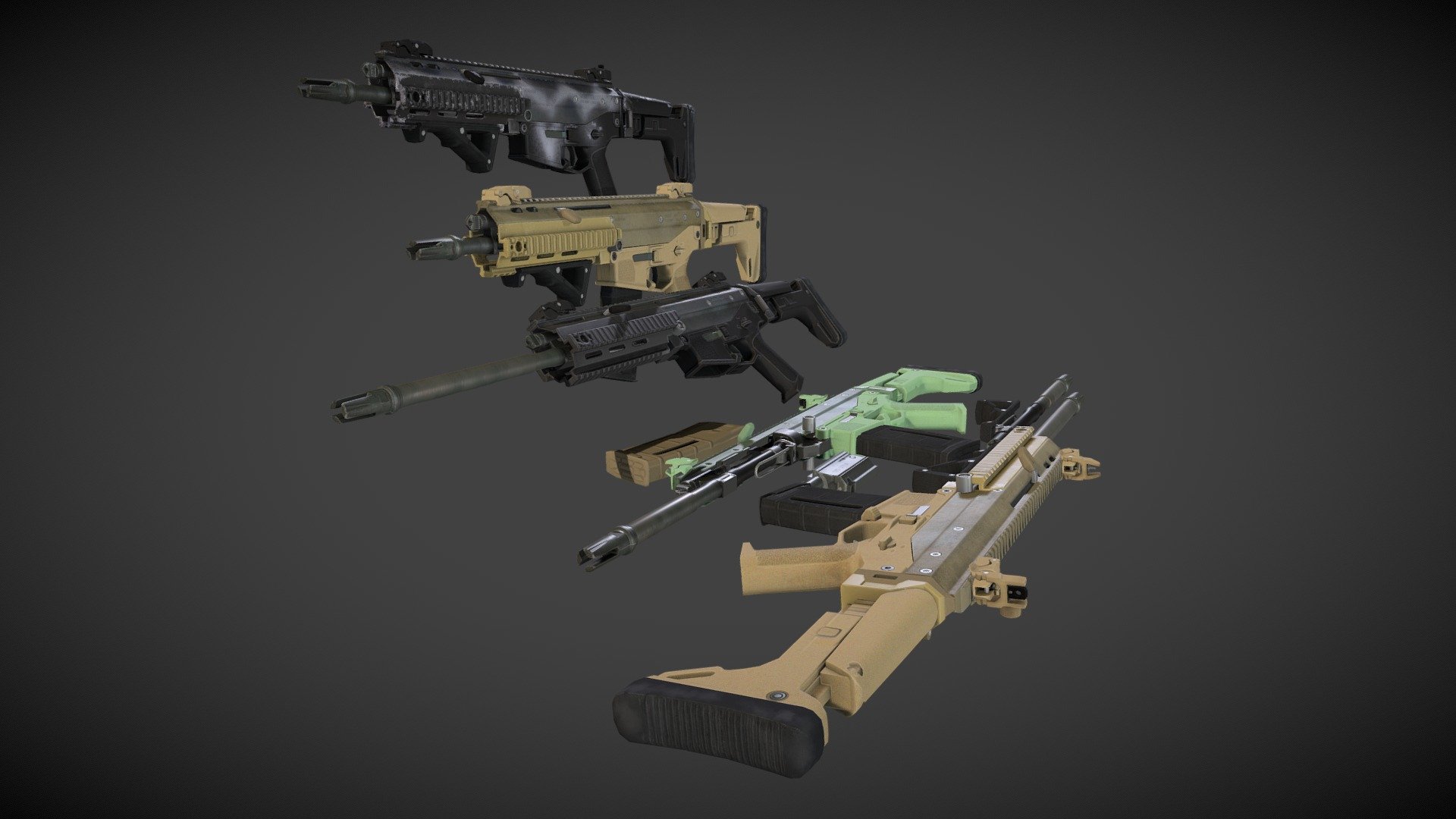 Remington ACR-E - 3D model by toadie2k [3081e95] - Sketchfab