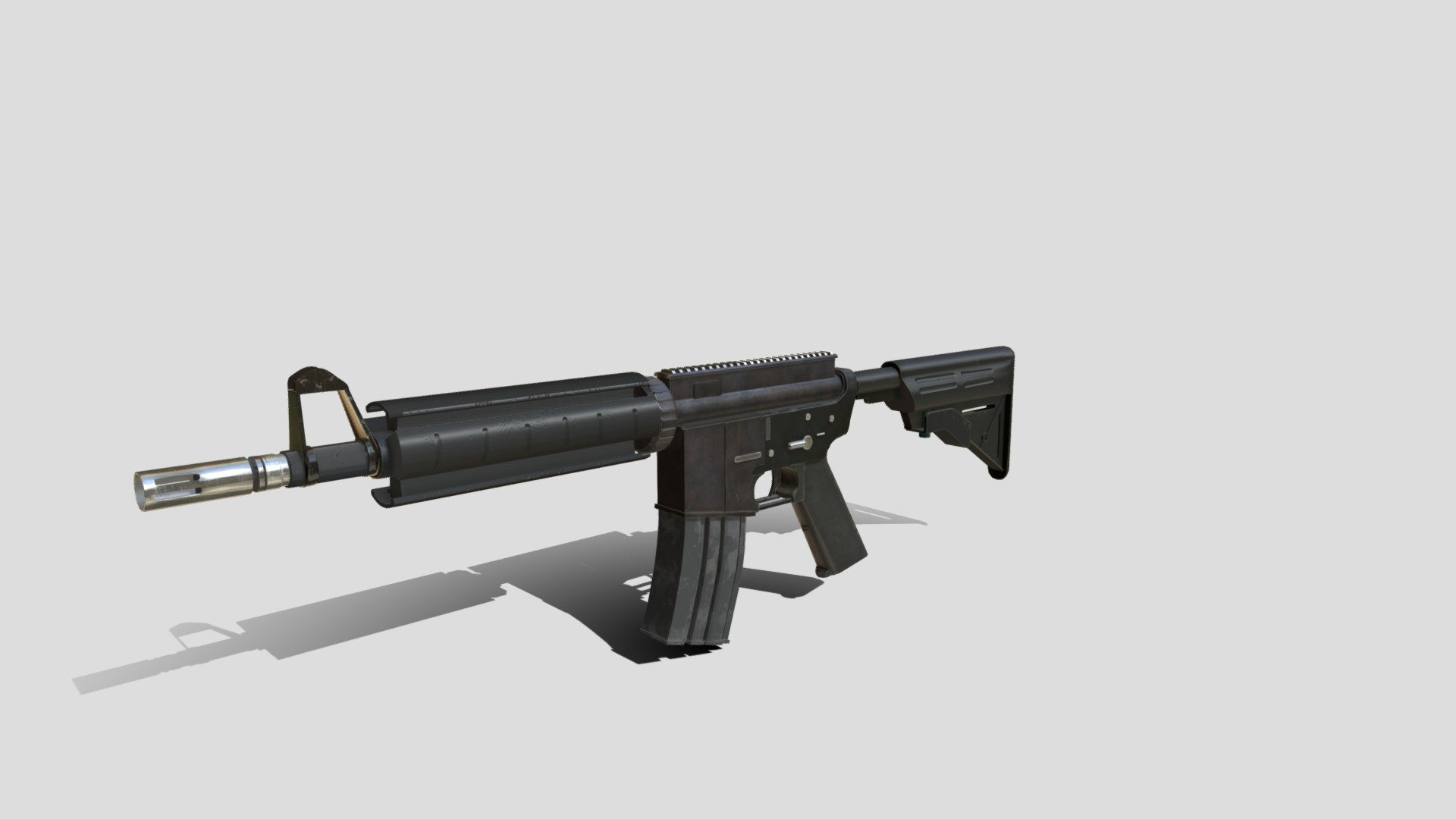 M4A4 Battle Rifle - 3D model by garleth93 [308278d] - Sketchfab