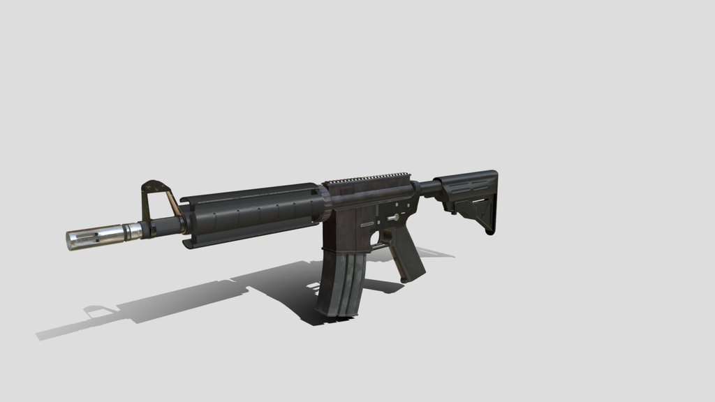 m4a4 - A 3D model collection by cosmicsatellite - Sketchfab