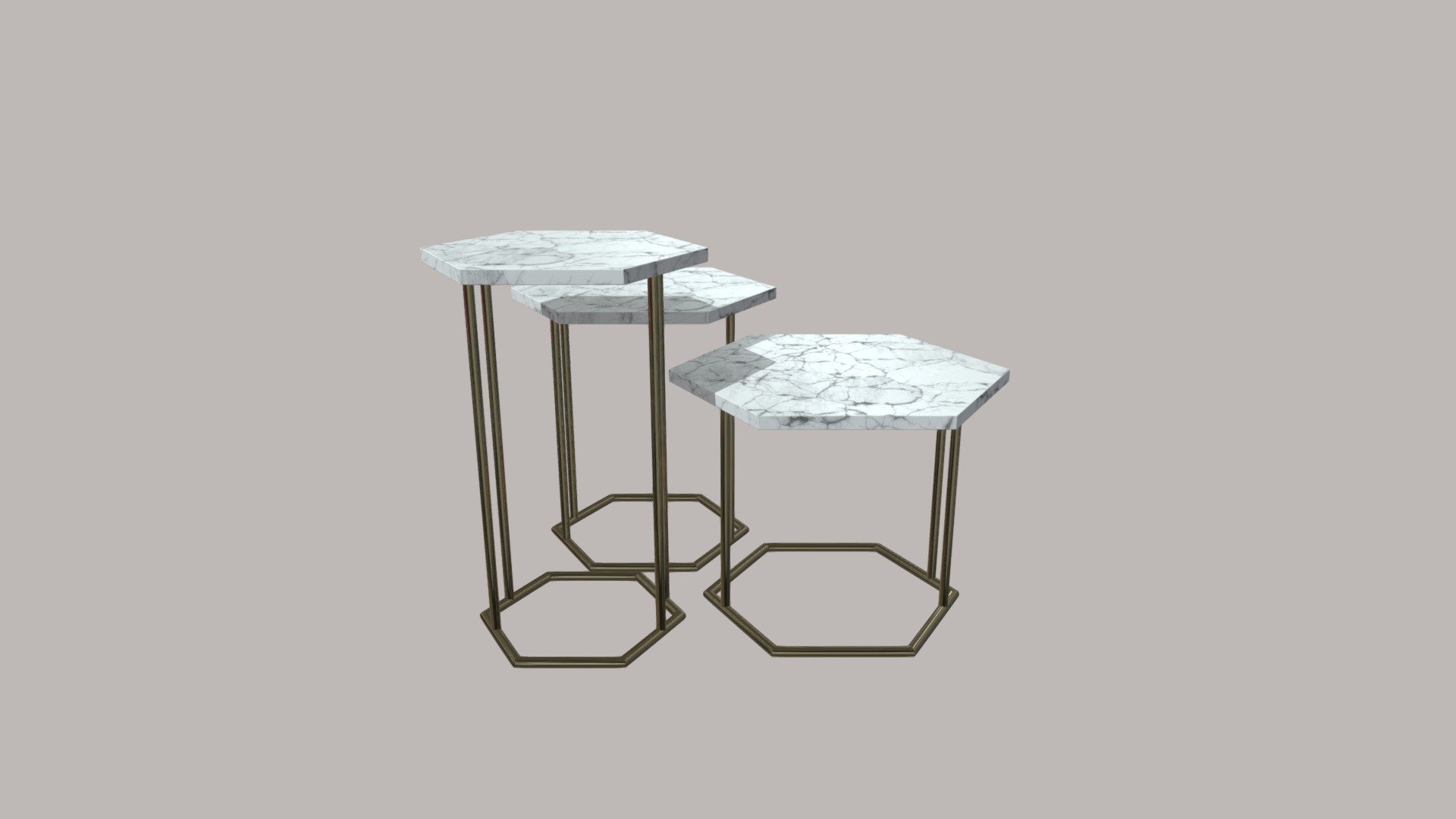 Nesting table - 3D model by Poly9 [30839c1] - Sketchfab