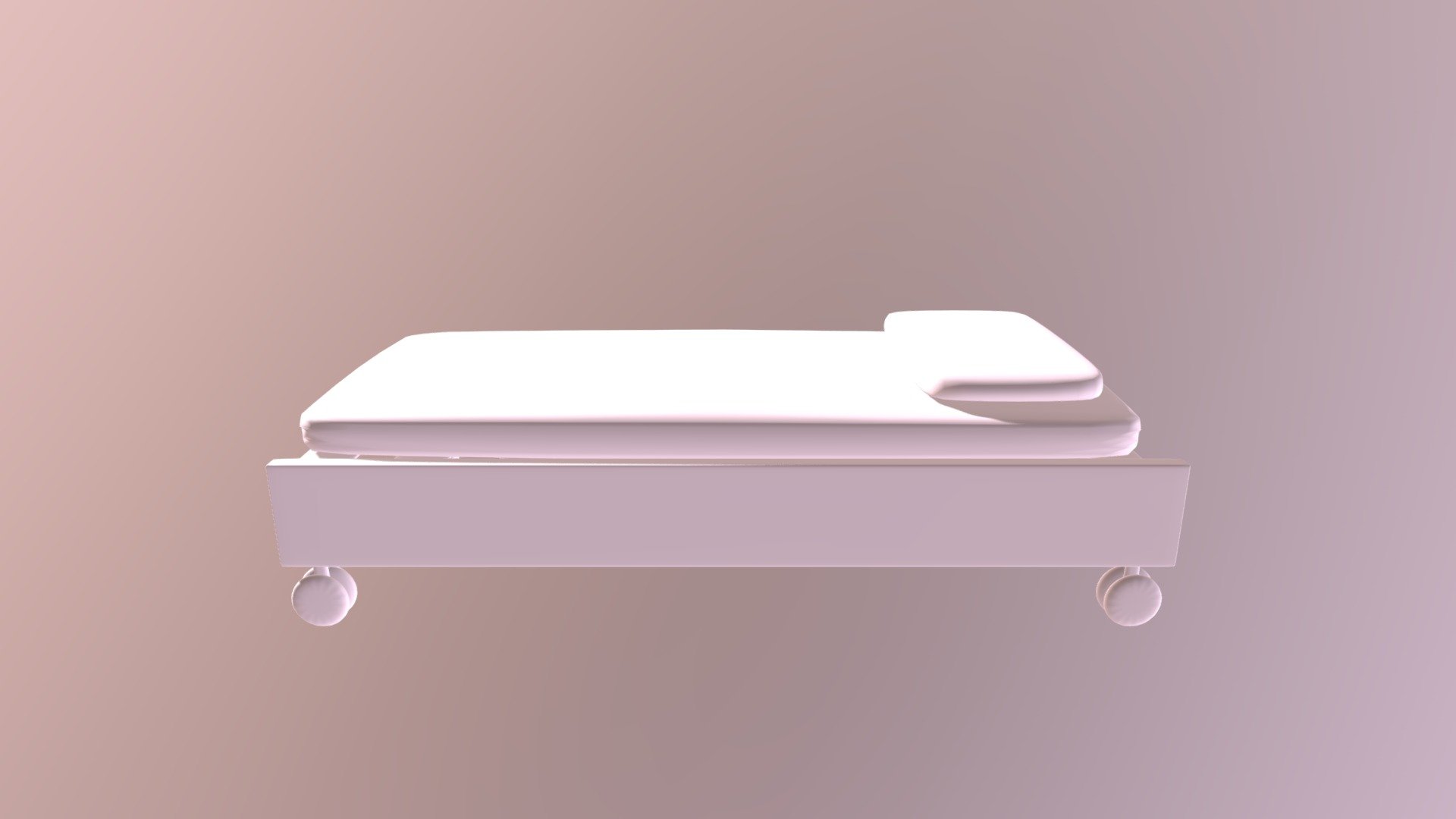 High Poly Bed - 3D model by LukeMarsh201 [30842c9] - Sketchfab