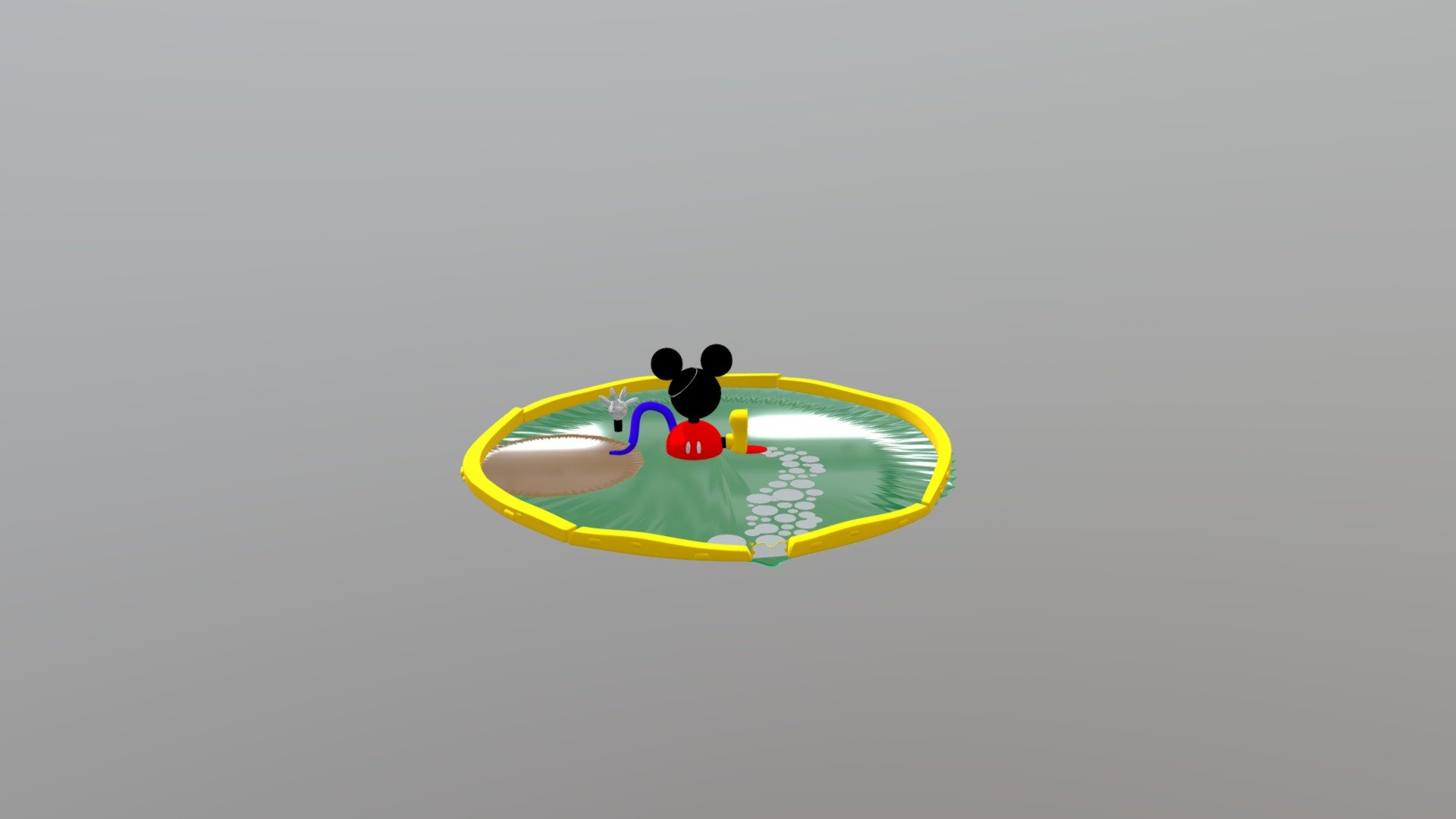 mickey-mouse-clubhouse - 3D model by anaskamilzakaria [3084d1d] - Sketchfab