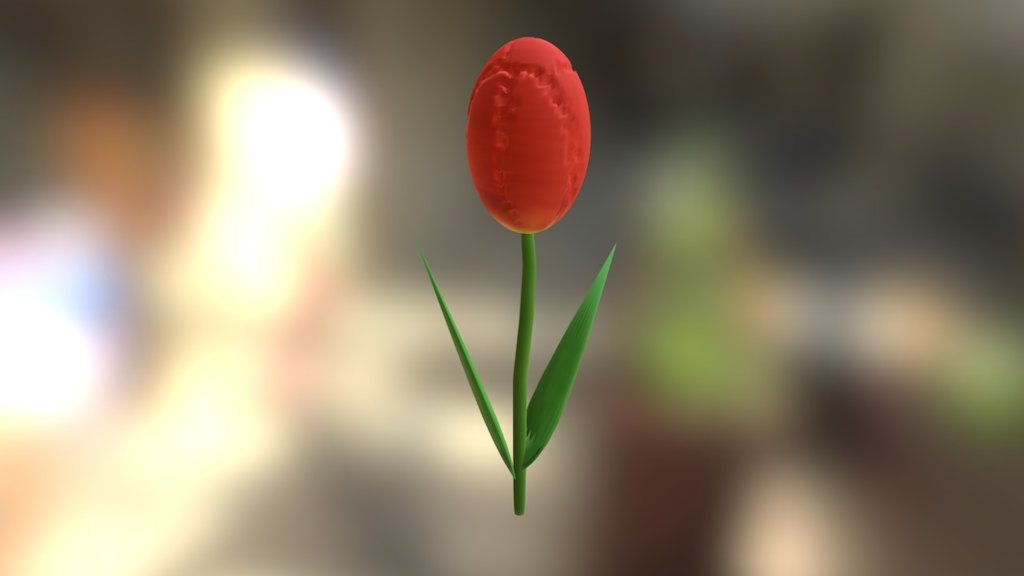 Tulipan Comp1 - 3D model by Strauts [30852da] - Sketchfab
