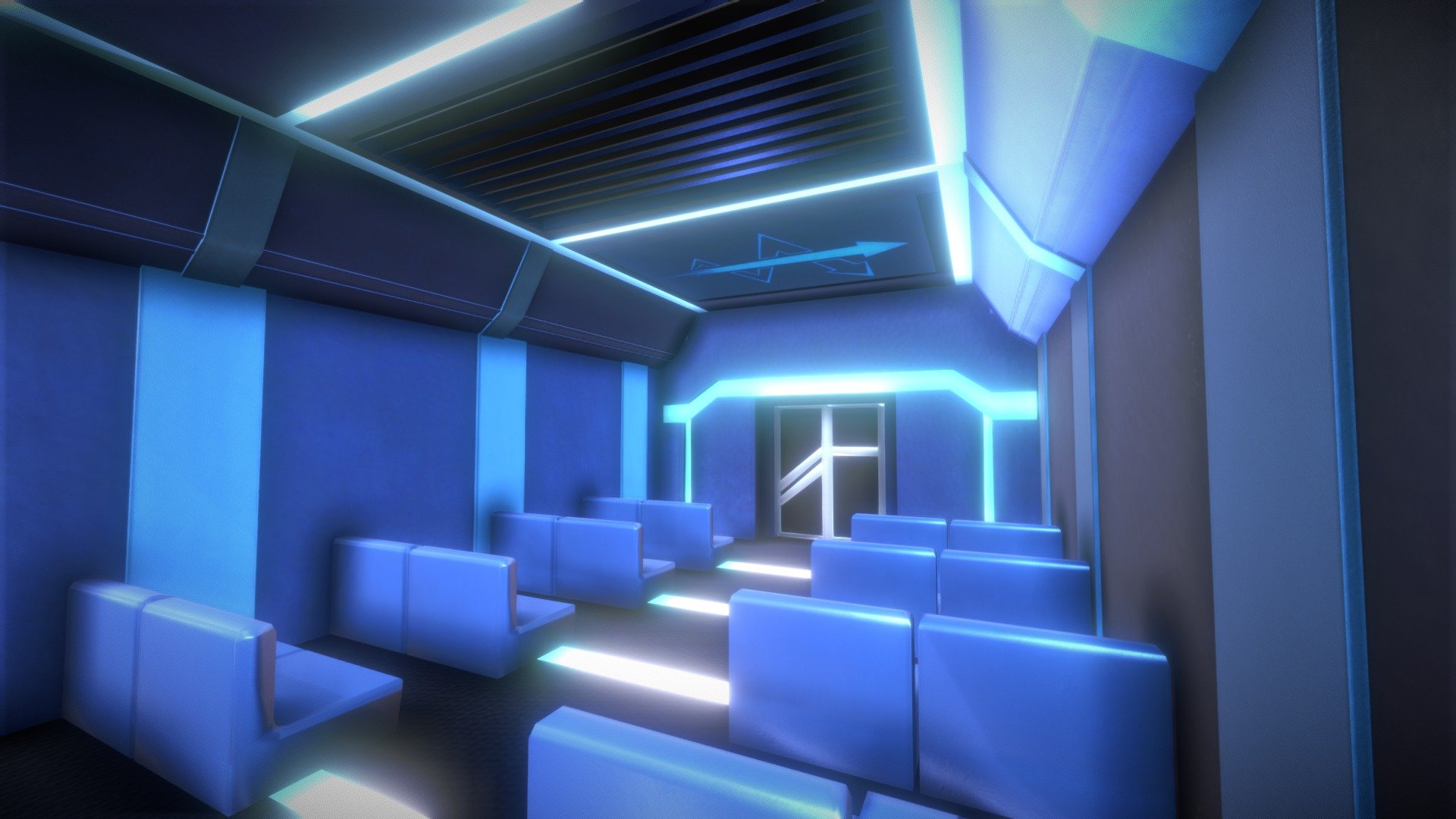 Warp Train - 3D model by Baldi Baldimore (@BaldiBaldimore) [30872e4 ...