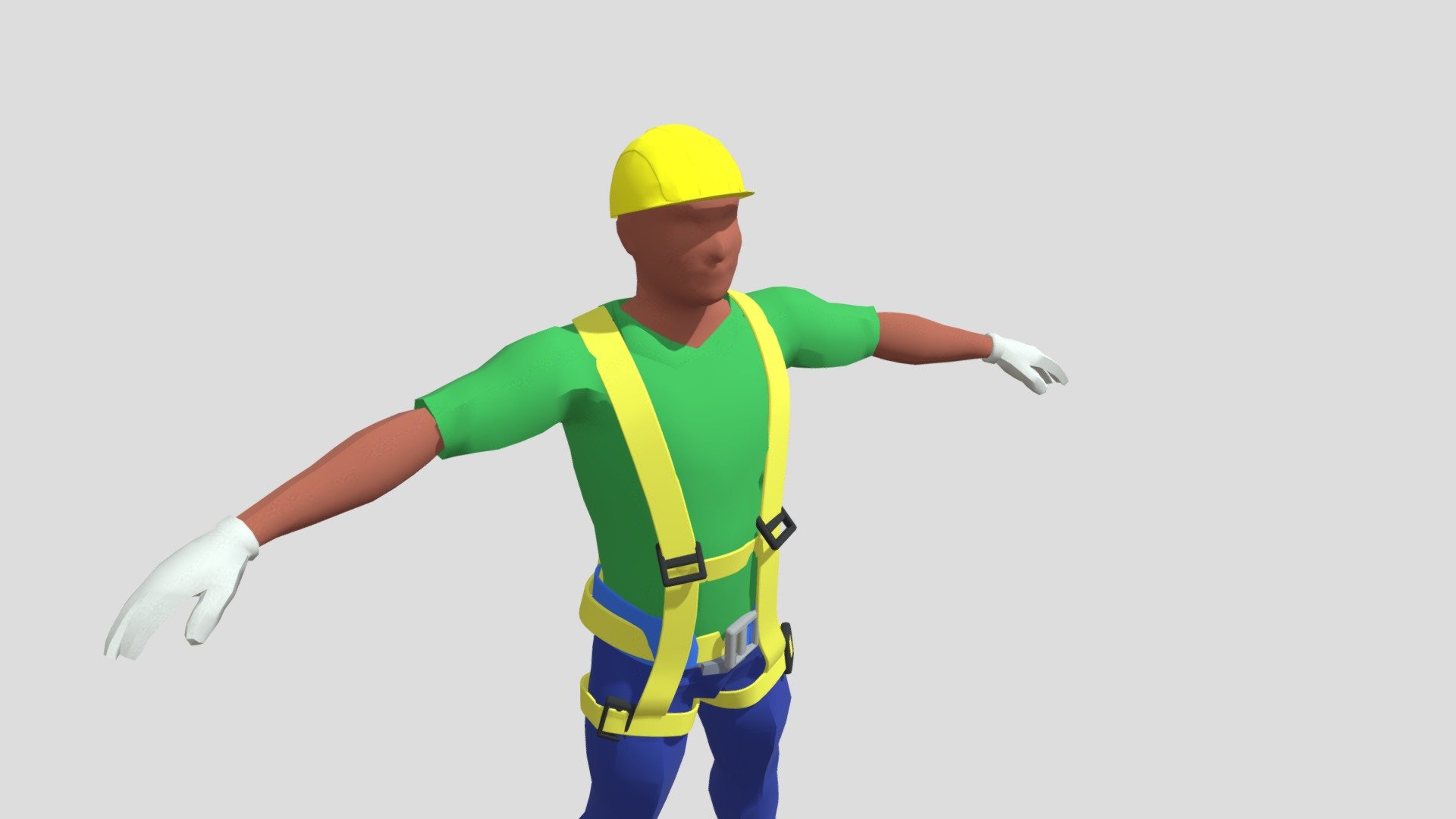 Safety harness - 3D model by Megaloma [3087d39] - Sketchfab