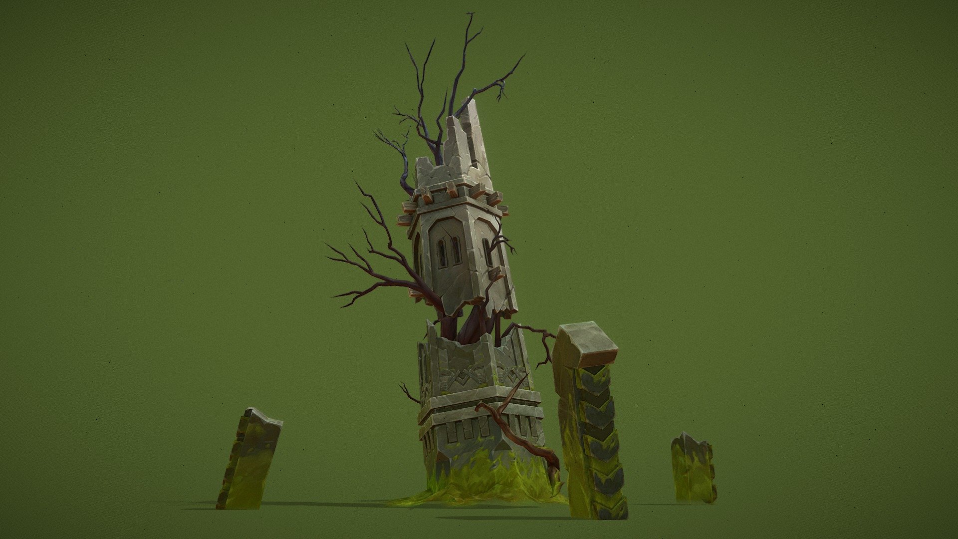 Tower Of Drowned - 3D model by Andrey (@fruitmamba) [30886d0] - Sketchfab