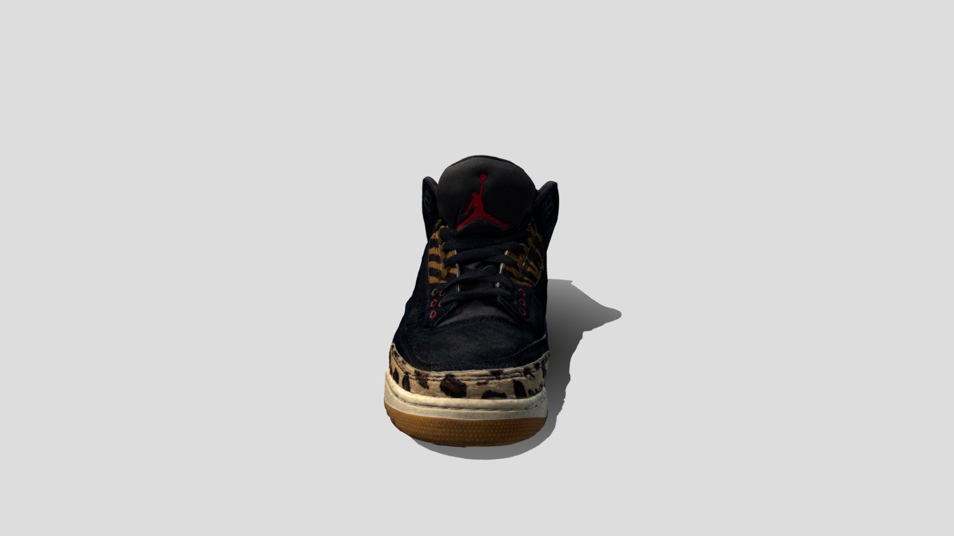 Jordan leopard print basketball shoe - 3D model by heesunny99 [308986c ...