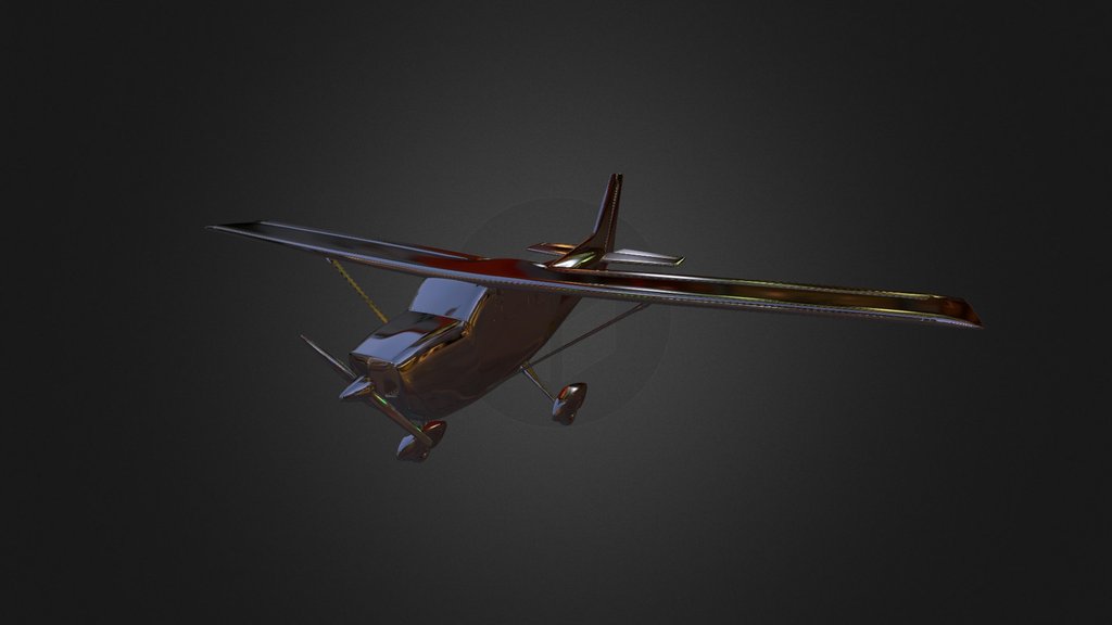 Cessna 172 - A 3D model collection by Jonas Thelemann (@dargmuesli) - Sketchfab