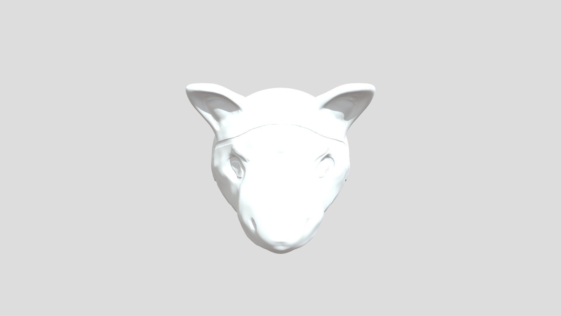 Wickerbeast head sculpt test - 3D model by Brandon.Wardale [308e4f9 ...