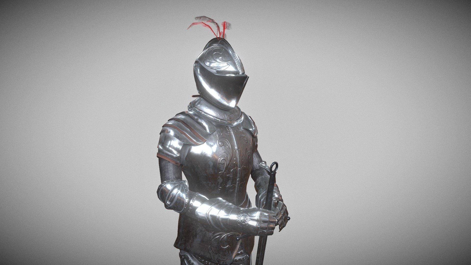 Knight 1 - 3D model by Marlborn [308e6ed] - Sketchfab