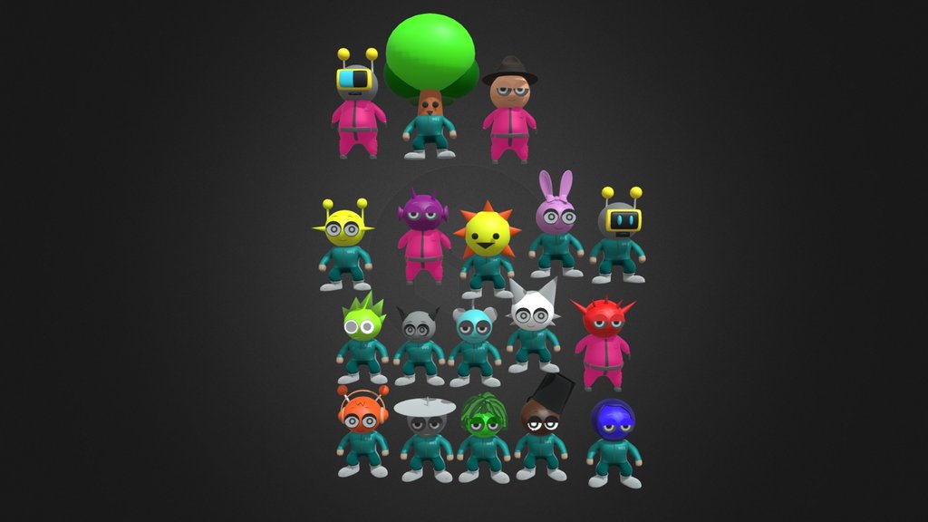 character - A 3D model collection by lvyangkun - Sketchfab
