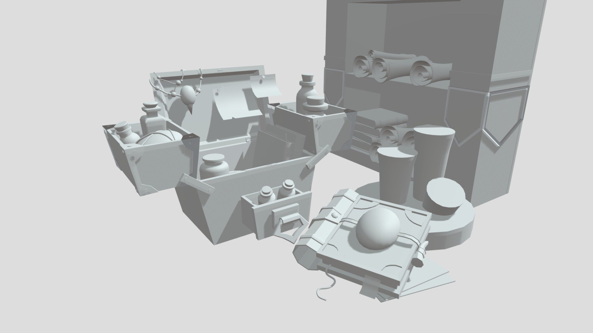 Witch_ Box_3_1 - 3D model by j.bushnell [308fb4b] - Sketchfab