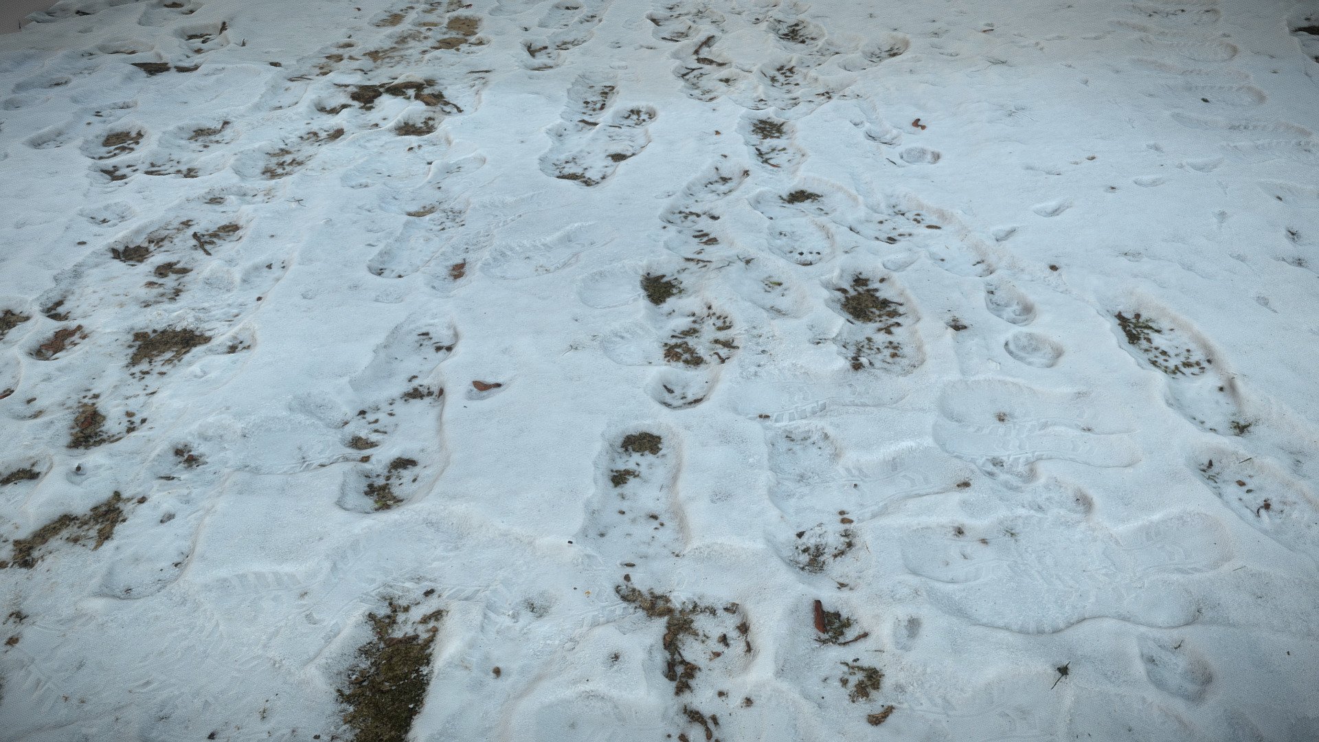 Snow foot step - Download Free 3D model by GM3Dscan [309087a] - Sketchfab