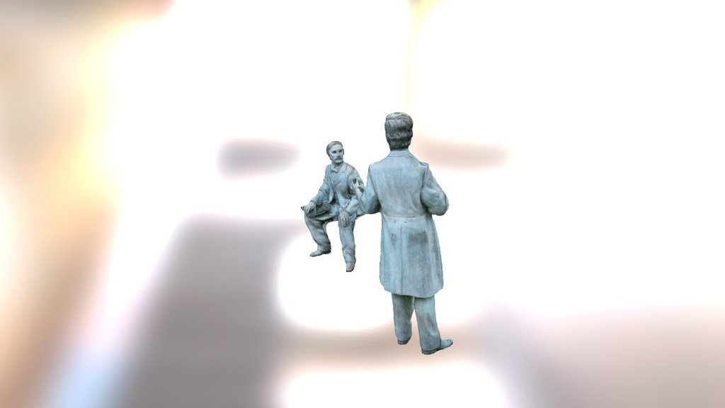 Abe and John - 3D model by bkragh [3091050] - Sketchfab