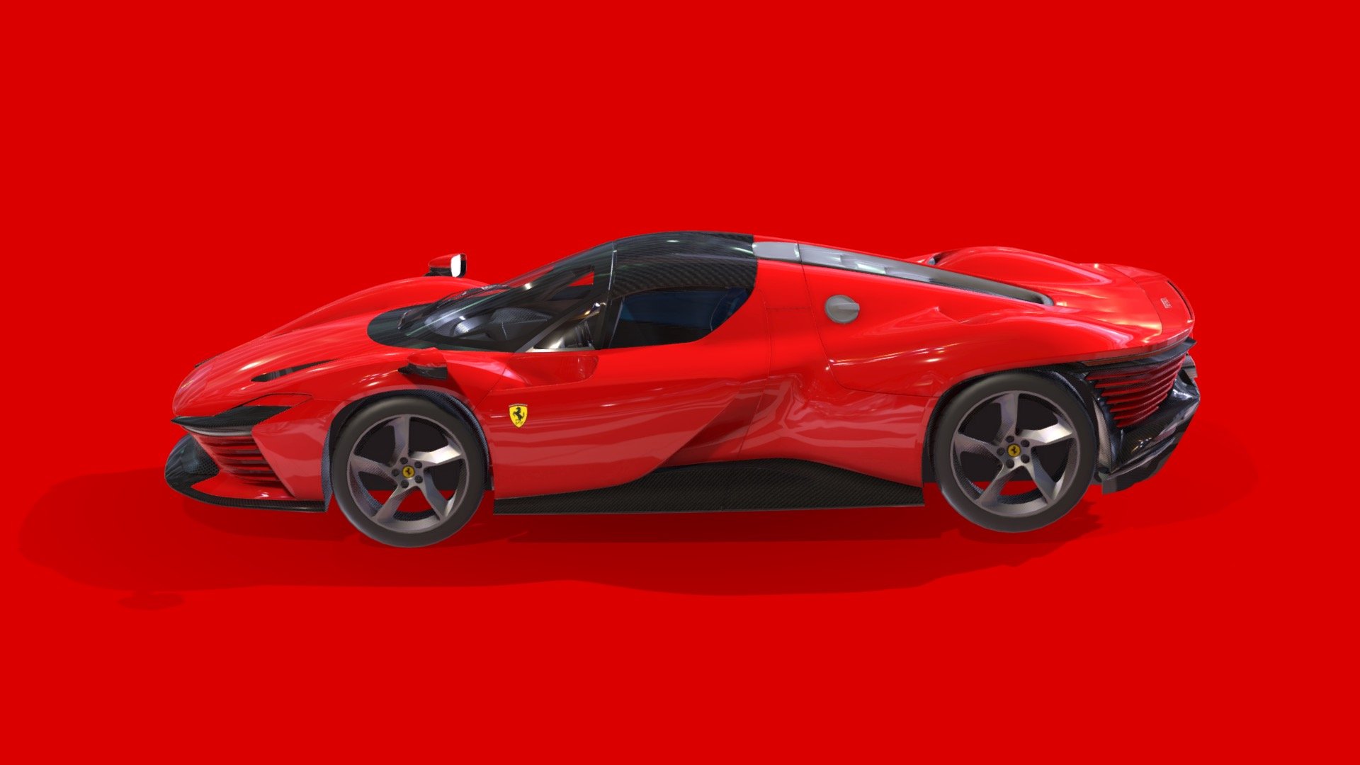 Cavallo Daytona SP3 - Download Free 3D model by Mona x Supercars ...