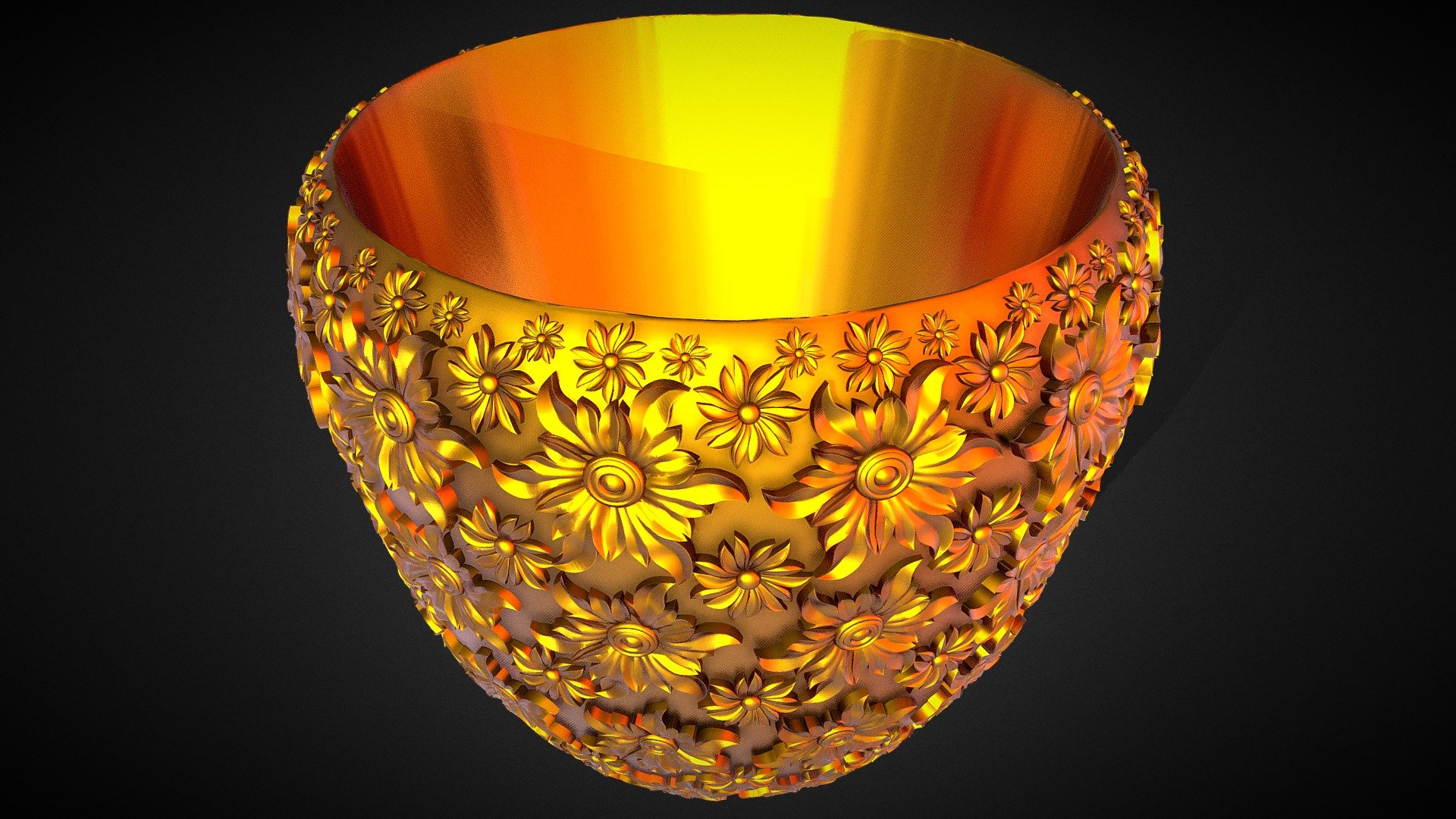 Flower Planter - Buy Royalty Free 3D model by design ap (@like2019 ...