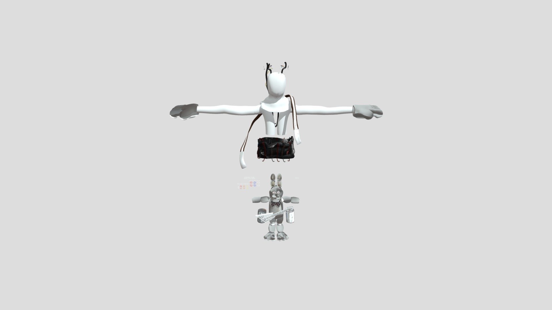 Movie_BonnieTheBunny_COSTUME optimized - 3D model by Octi4to :U ...