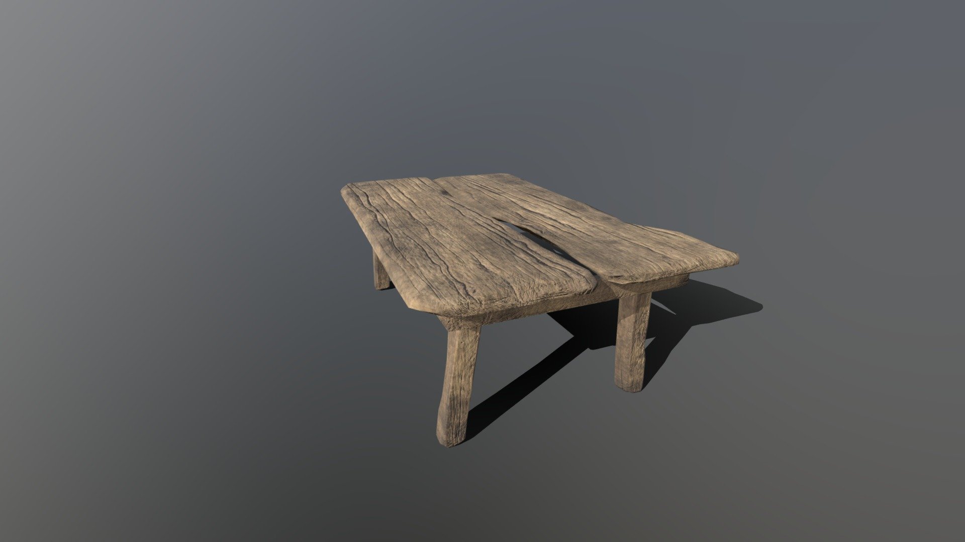 Medieval Damaged Table - Buy Royalty Free 3D model by anitatirts ...